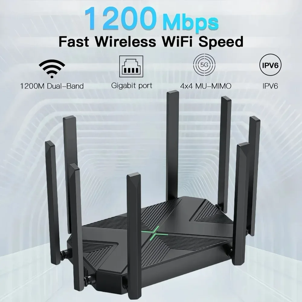 1200Mbps-WiFi-Repeater-Wireless-Signal-Repeater-Extender-High-Gain-8 ...