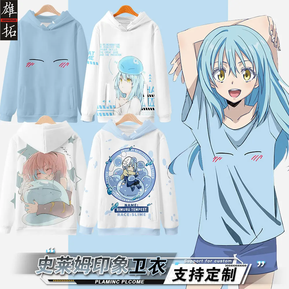 Anime Rimuru Tempest 3D Digital Printing Hoodies Man Woman Kids Fashion ...