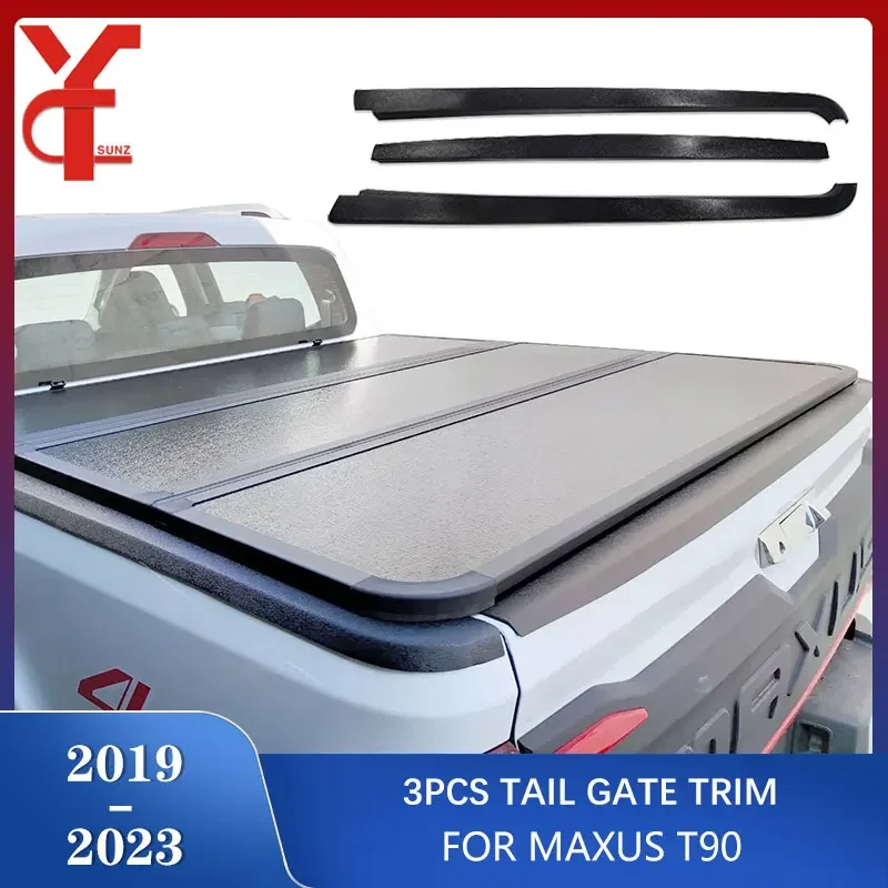 textured-black-ABS-Tail-Gate-Trim-For-Maxus-T90-Ldv-Ute-2019-2020-2021 ...