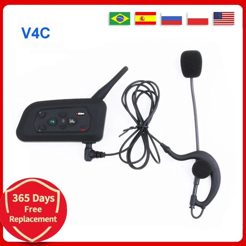 Football Referee Bluetooth Headset | Headphones Intercom Referee - V4c ...