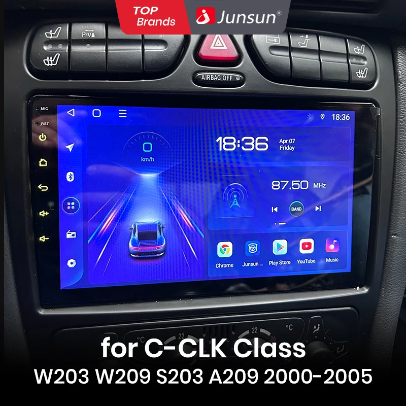 Junsun-V1PLus-Car-intelligent-systems-For-Mercedes-Benz-C-Class-CLK ...