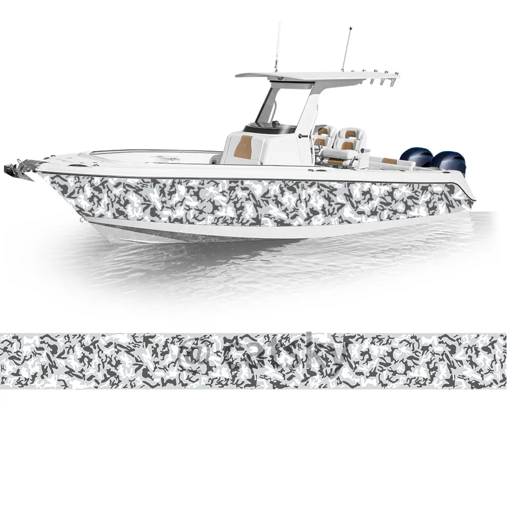 Camouflage-Graphic-Boat-Vinyl-Wrap-Fishing-Pontoon-All-Boats-Decal ...