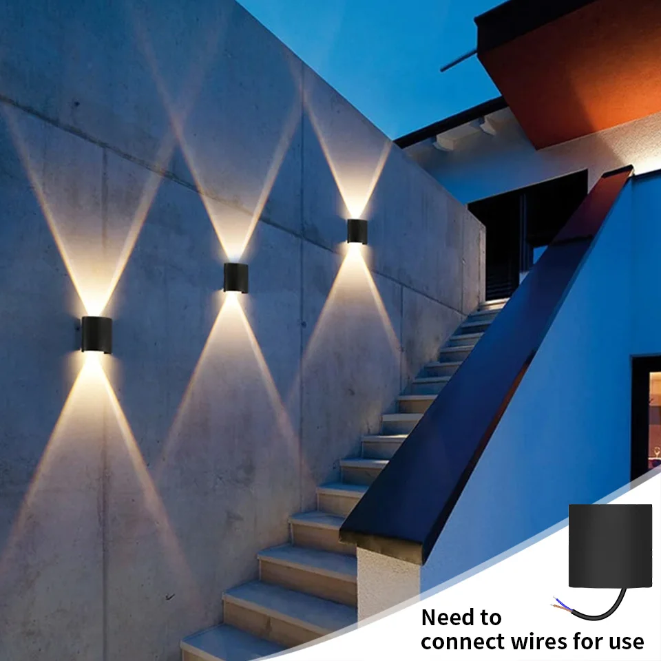 Led-Wall-Lamp-Waterproof-IP66-Lighting-Garden-AC85-265V-Modern-Nordic ...