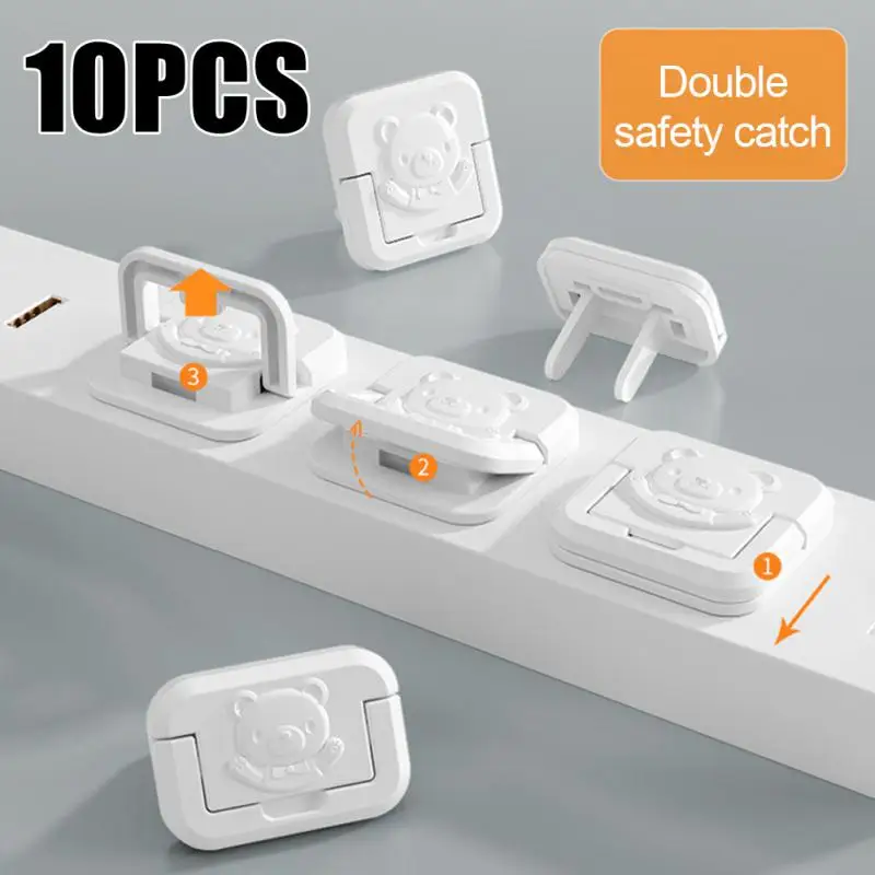10Pcs Baby Safety Child Electric Socket Outlet Plug Anti Electric Shock ...