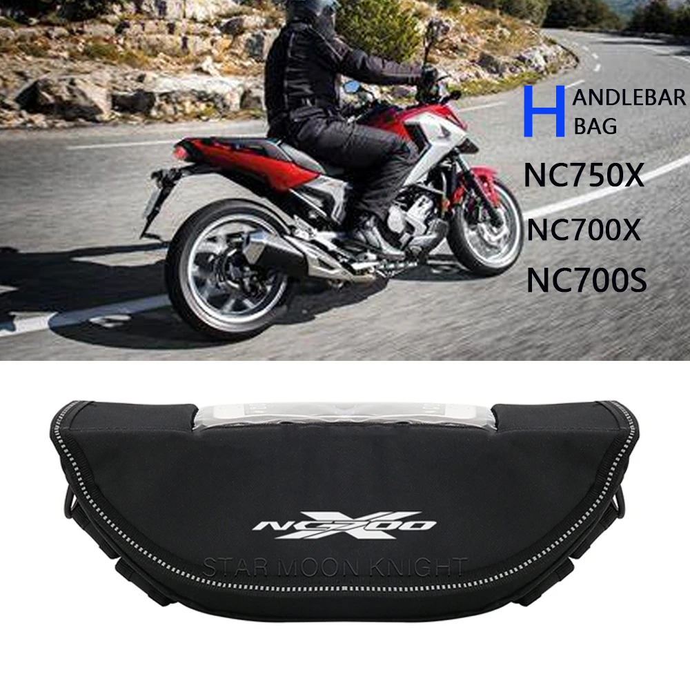 Waterproof Handle Bar bag For Honda NC750X NC700X NC700S Motorcycle ...