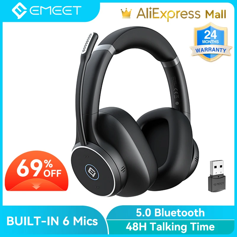 Bluetooth-Headset-with-Microphone-Professional-Wireless-PC-Headphones ...