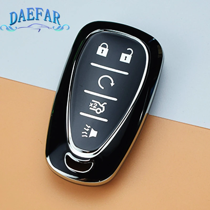 2020 4/5 Buttons TPU Car Smart Key Cover Case For Chevrolet Malibu ...