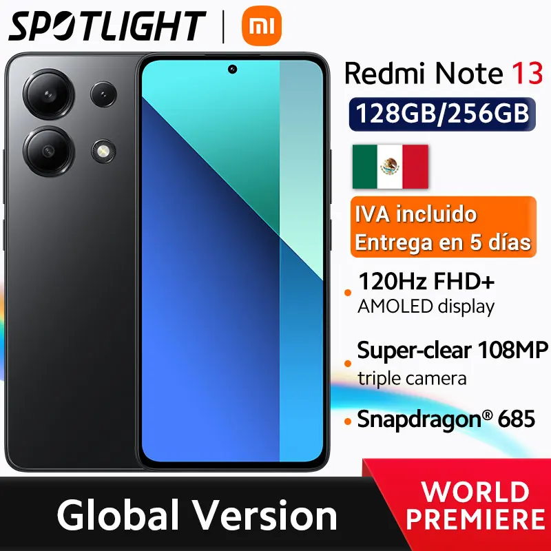 Redmi-Note-13-Global-Version-Cellphone-Snapdragon-685-Octa-core-108MP ...