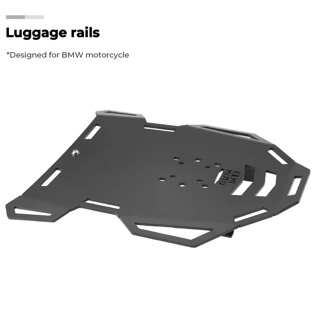 Motorcycles Rear Seat Covering Plate Rack Pillion Luggage Rails For BMW ...