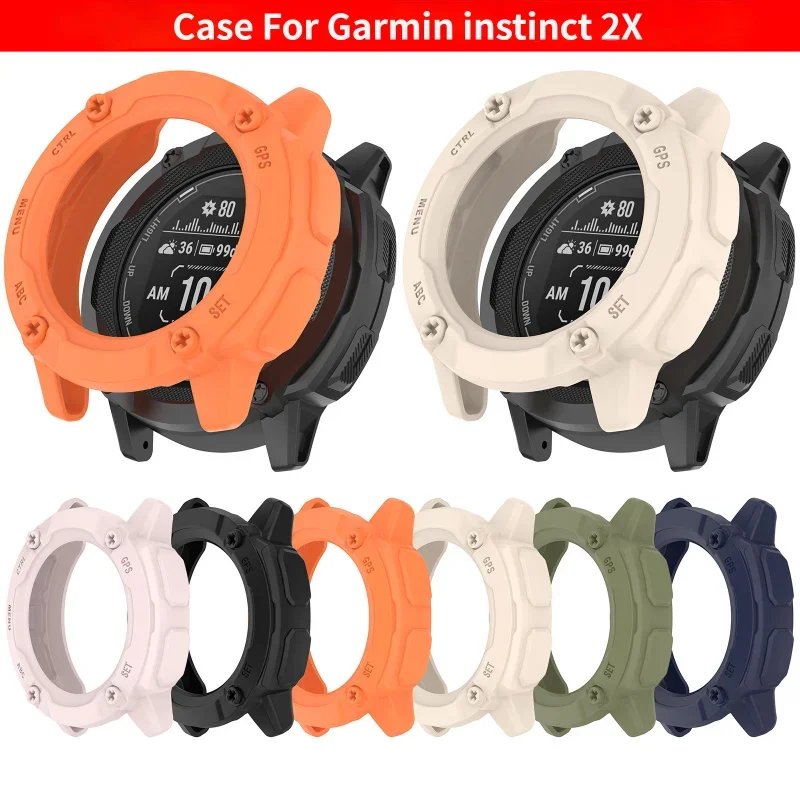 Protector-Case-For-Garmin-instinct-2X-Smartwatch-Protective-Bumper ...