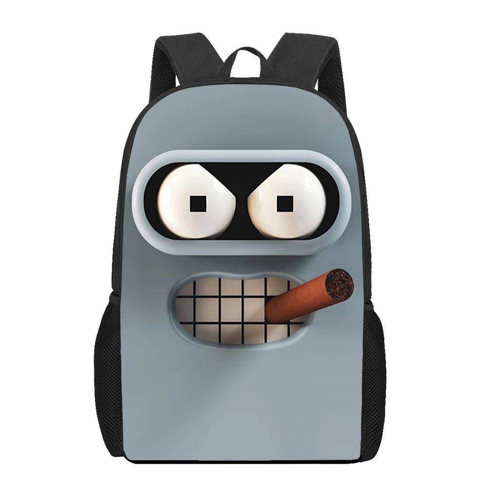 Creative-Cartoon-Bender-3D-Print-School-Bags-for-Teenager-Boys-Girls ...