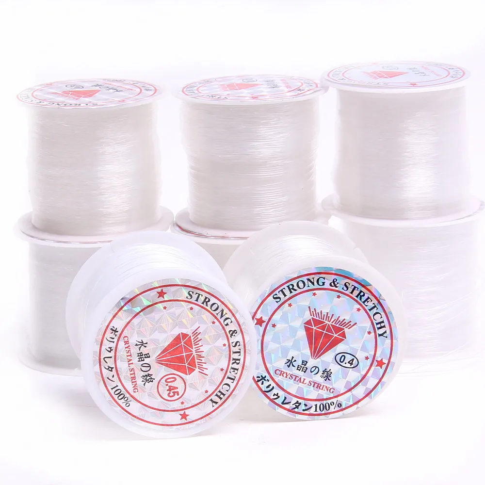 1 Roll 0.2 0.25 0.3 0.35 0.4 0.45 0.5 0.6MM Transparent Fish Line Wire ...