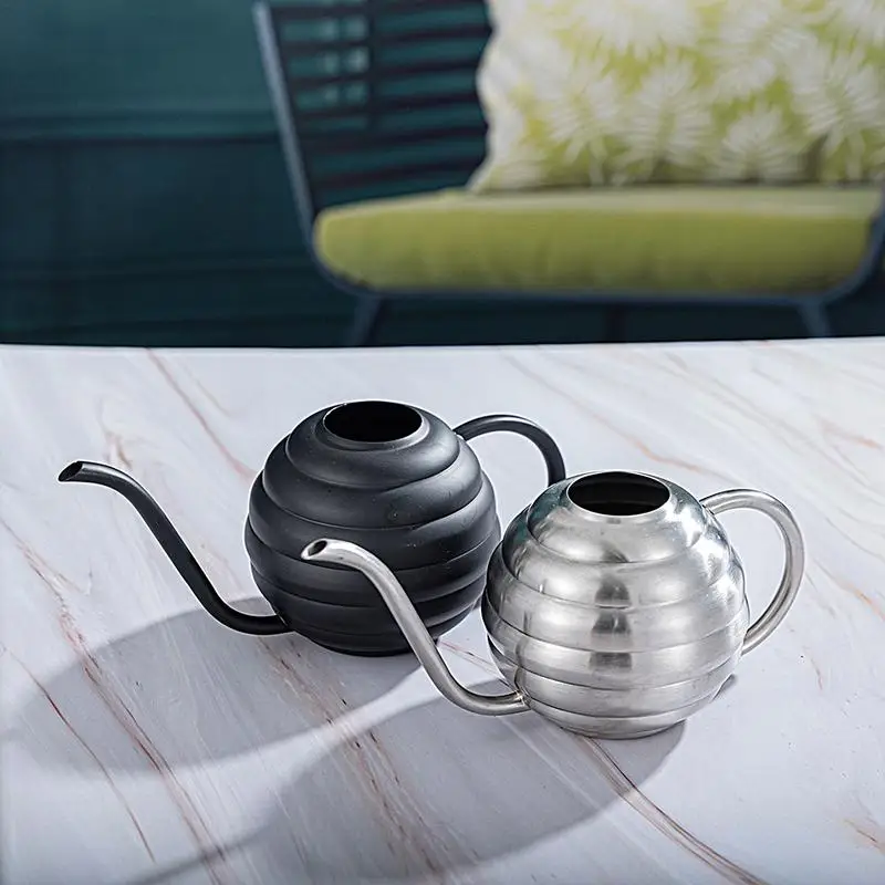 Long-Spout-Watering-Can-Stainless-Steel-Long-Spout-Watering-Bucket ...