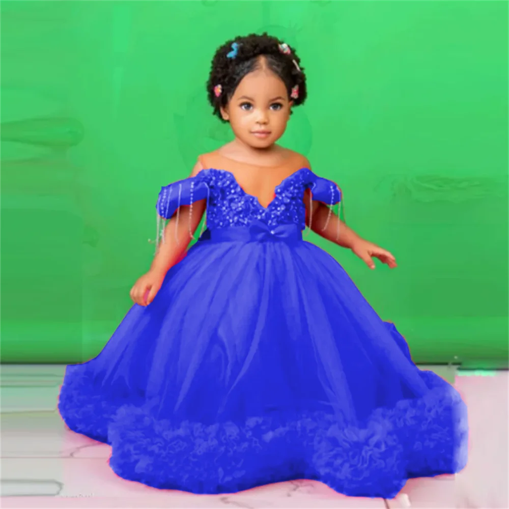 Royal-Blue-Baby-Girls-Birthday-Party-Dress-Ruffles-Tulle-Ball-Gown ...