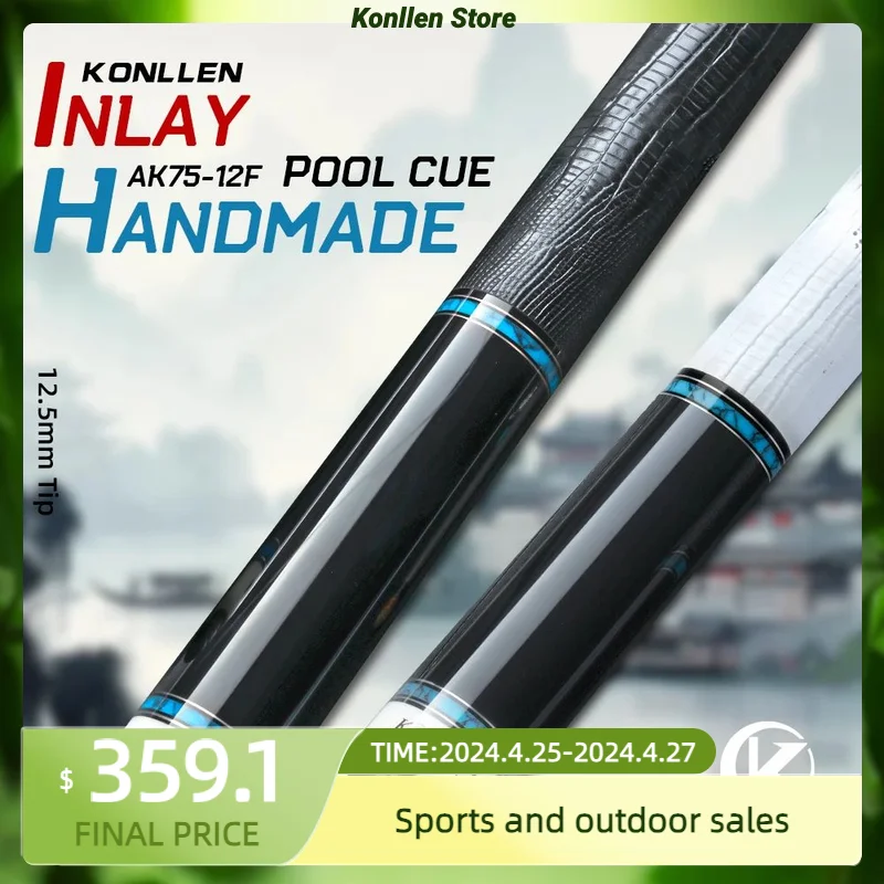 KONLLEN-Carbon-Fiber-Pool-Cue-Stick-Handmade-Inlay-Cue-Inlay-Ring ...