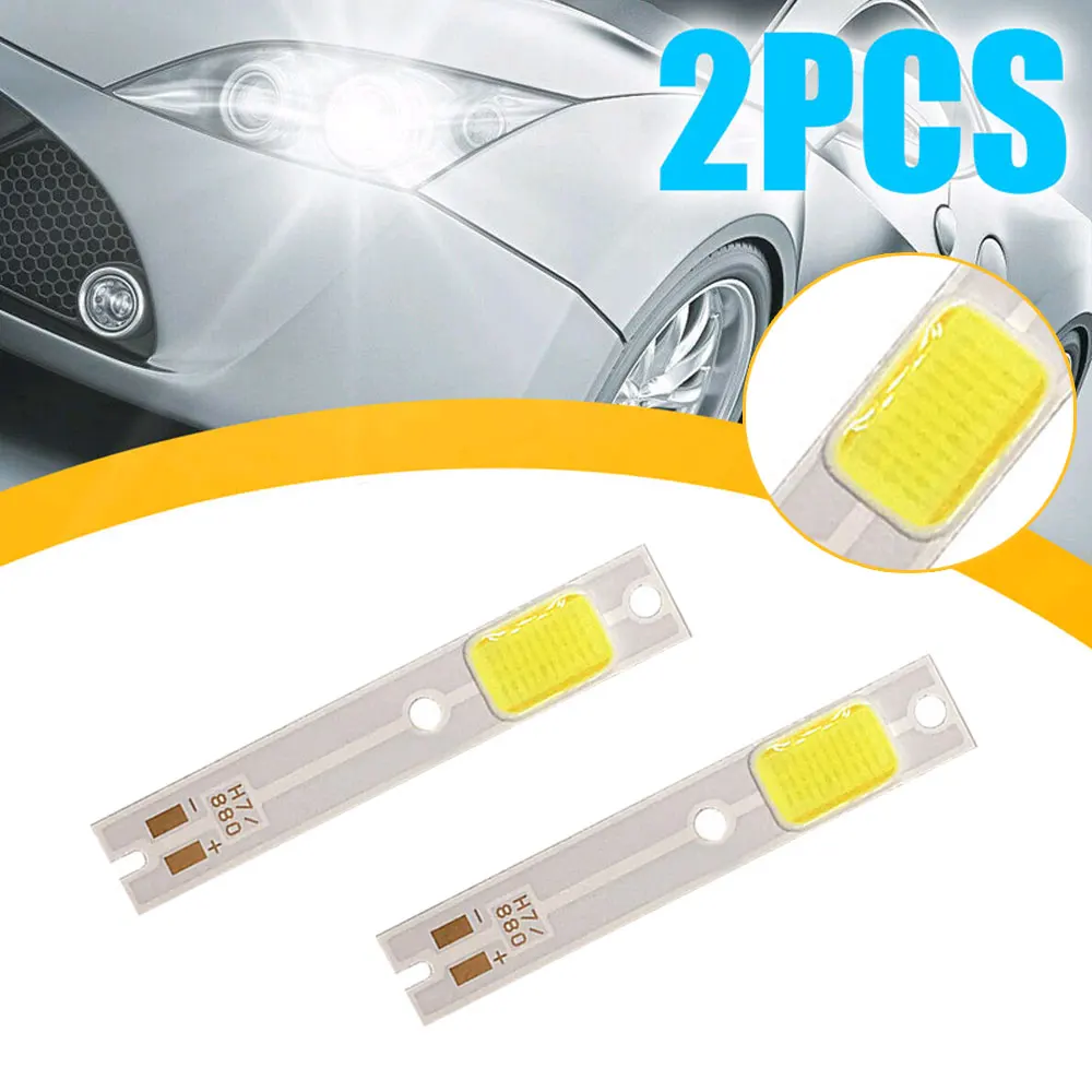 2pcs COB Chips for C6 LED Car Headlight Bulbs H1 H4 H7 HB3 HB4 880 H13 ...