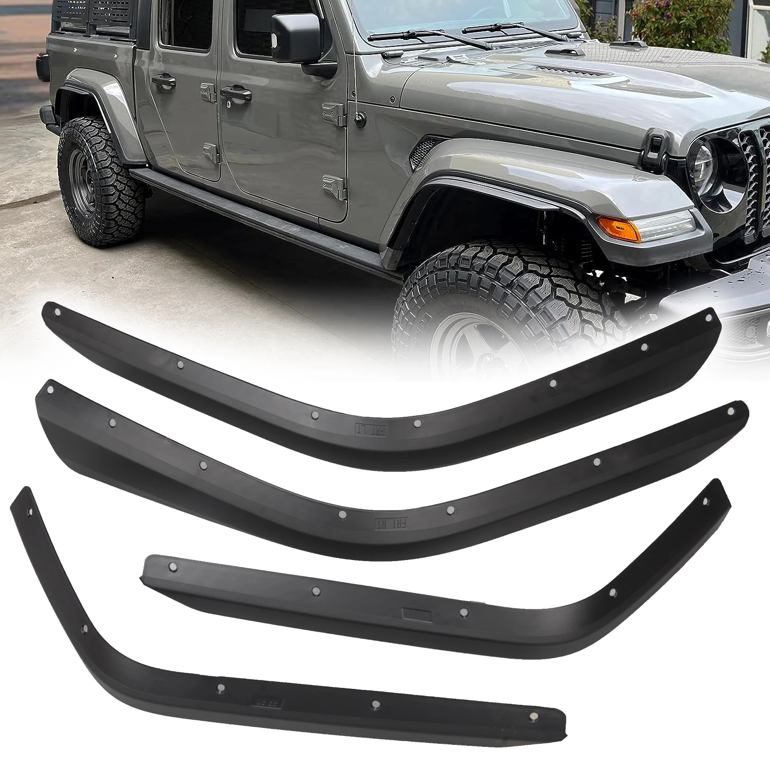 Car-Wheel-Eyebrow-Wider-Extension-Strip-Low-Fender-Flare-Mud-Flaps ...