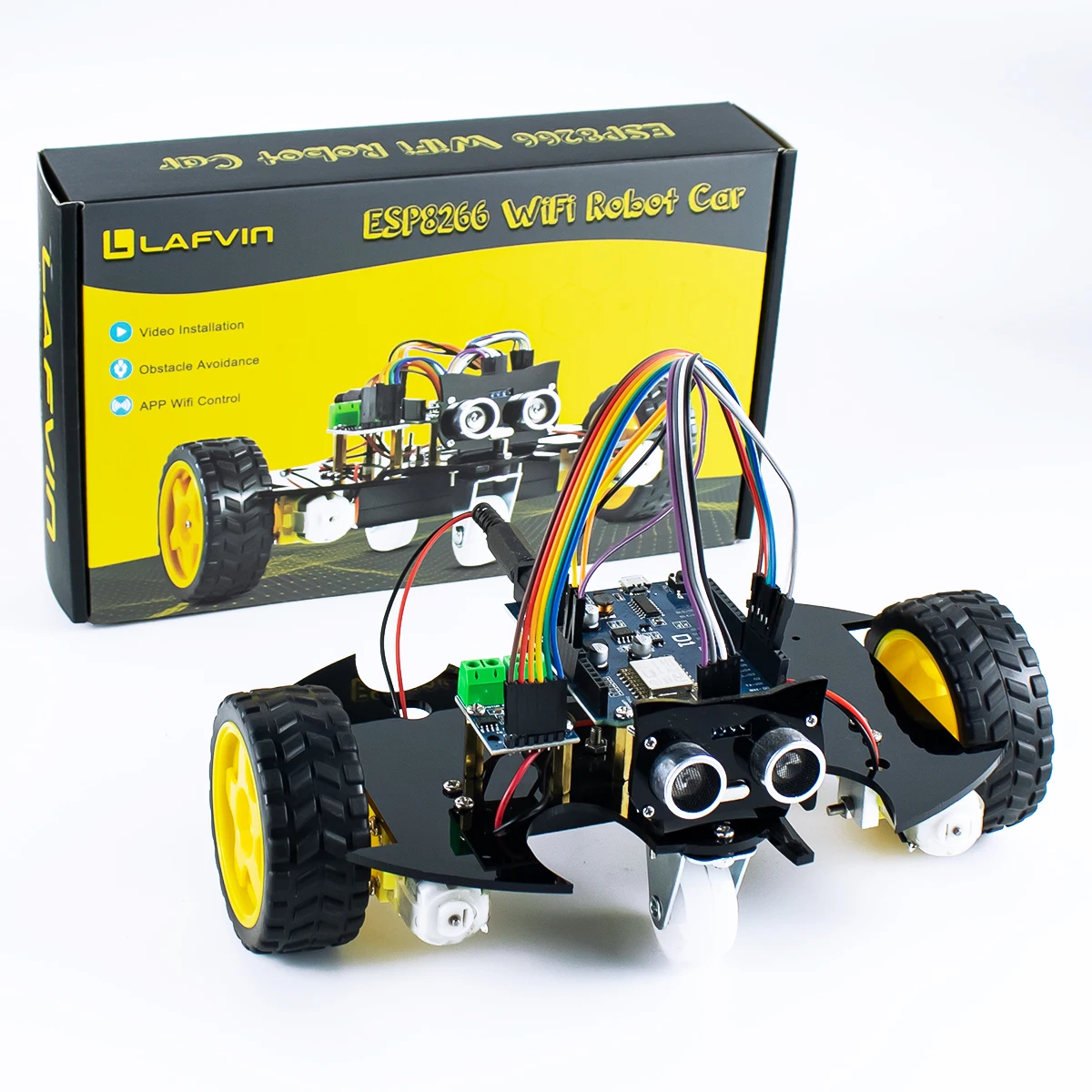 LAFVIN-Robot-Car-for-Arduino-Robotic-Car-Kit-Smart-DIY-Project-for ...
