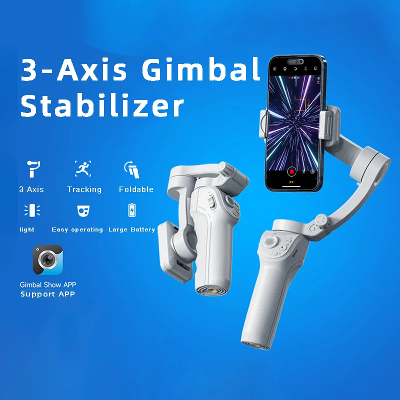 3-Axis-Anti-shake-AI-Smart-Tracking-Smartphone-Handheld-Gimbal-Portable ...