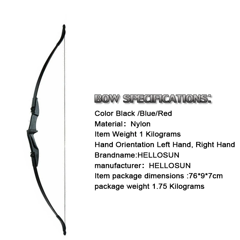 Рекурсивный лук для стрельбы из лука 20 фунтов/30 фунтов/40 фунтов ...