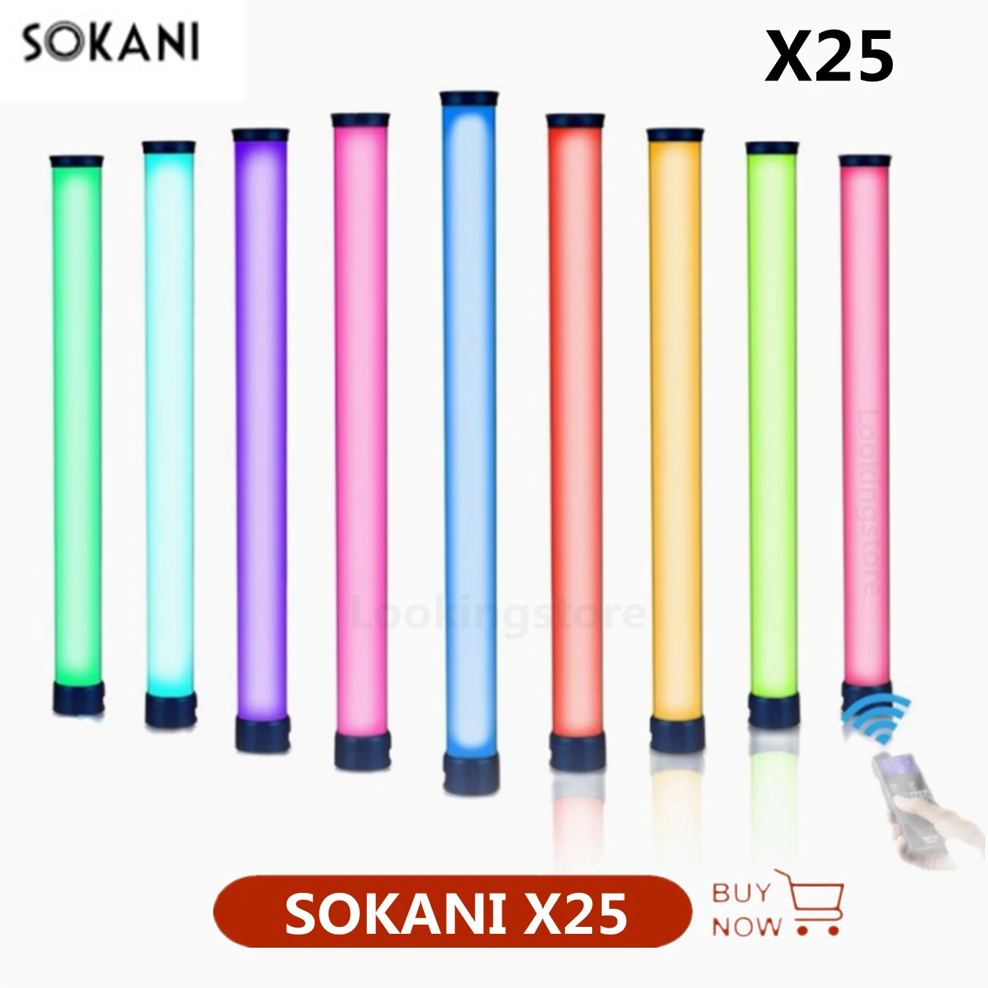 Sokani-X25-RGB-Light-Colorful-Lamp-LED-Video-Light-Handheld-Light-Stick ...