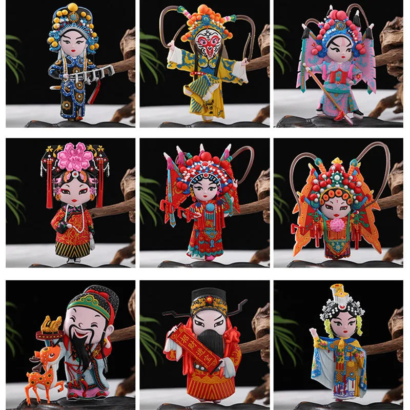 Peking-Opera-Masks-Creative-Three-Dimensional-Characters-Refrigerator ...