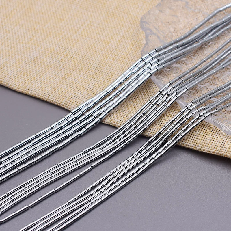 Бусины из гематита серебристого цвета YanQi | AliExpress