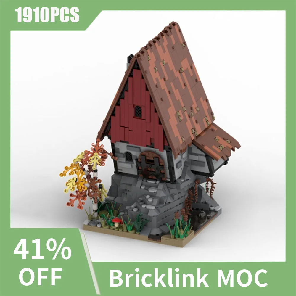 1910pcs-MOC-European-Medieval-Street-View-Wizard-sHome-BuildingDIY ...