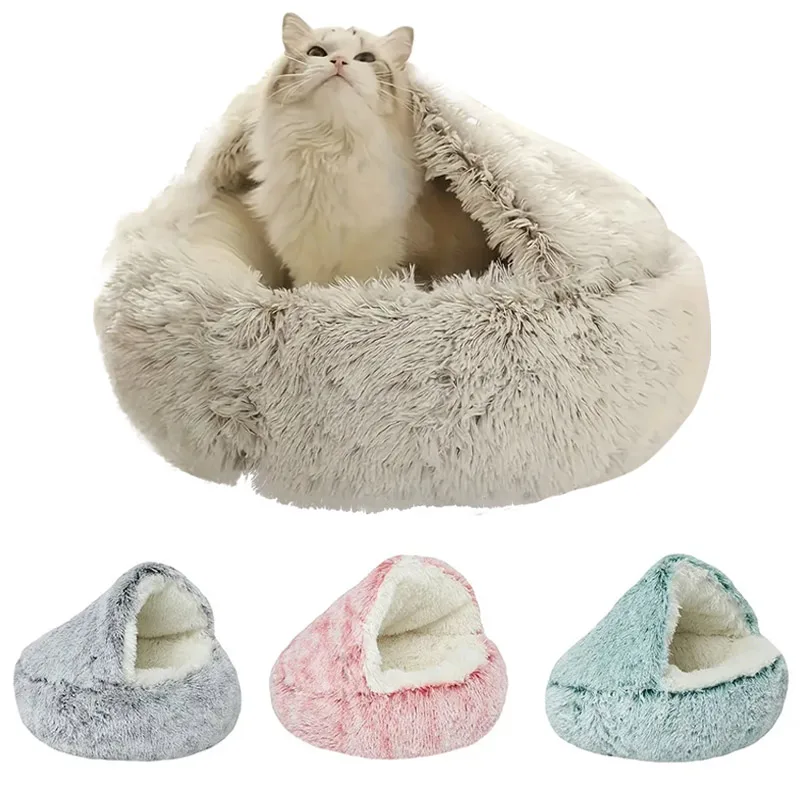 Cat-Bed-Four-Seasons-Warm-Comfortable-Pet-Mattress-Warm-Soft-Plush-Pet ...