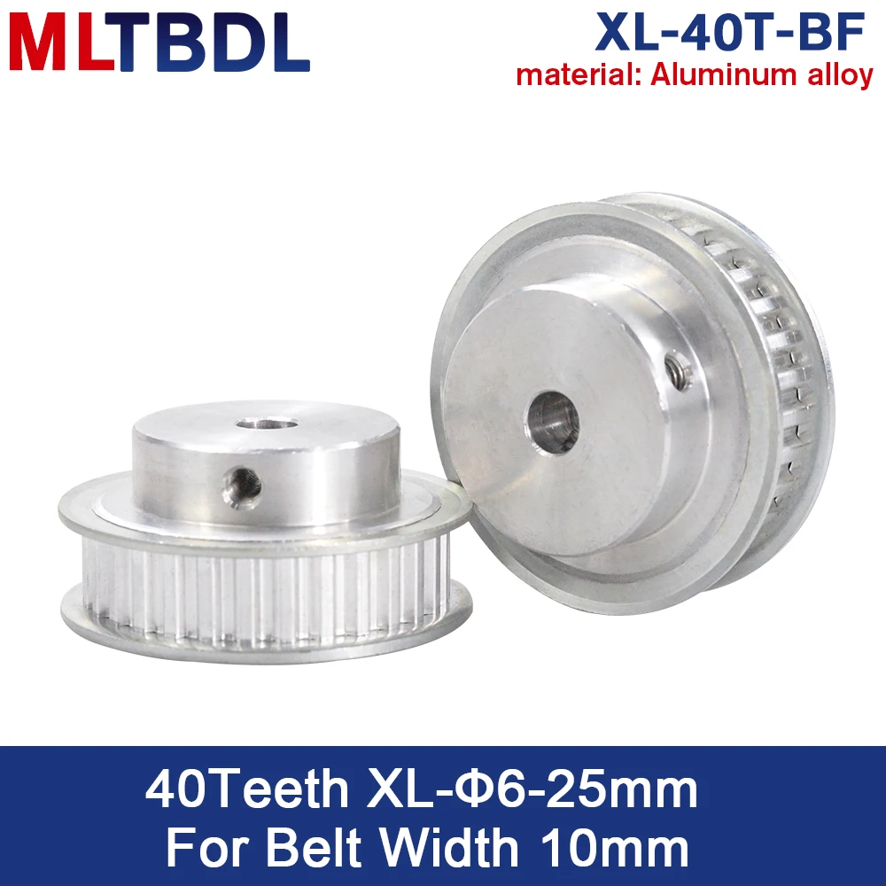 XL 40T Timing Pulley 8/10/12/15/18/19mm Inner Bore 40Teeth 11mm Width ...