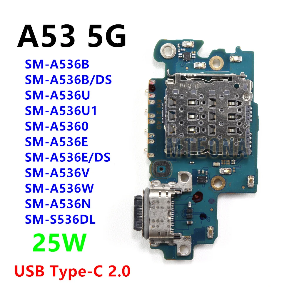 USB Type-C 25W Charger Dock Connector Board For Samsung Galaxy A53 5G ...