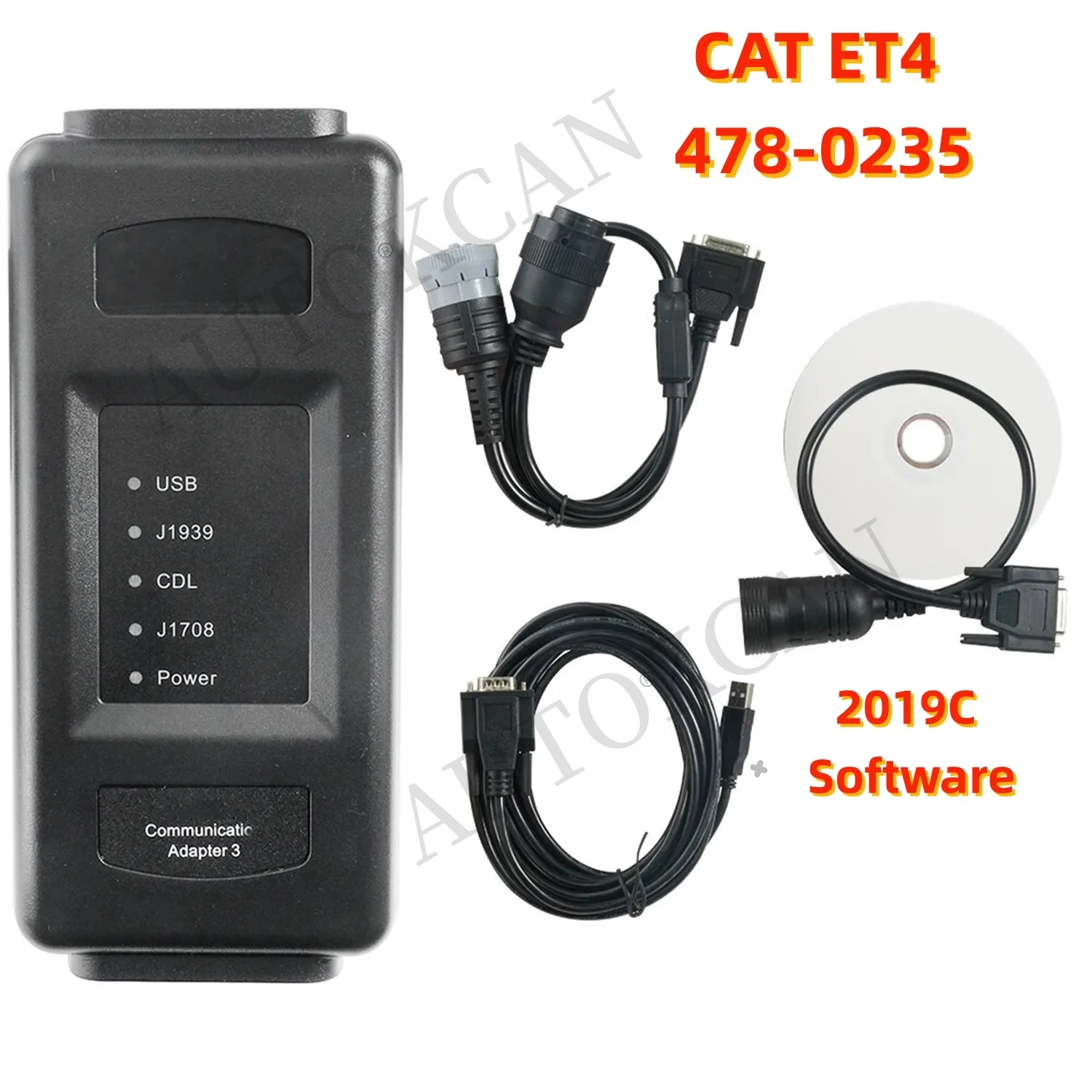 Cat Et4 478-0235 For Caterpillar ET4 Communication Adapter Heavy Duty ...
