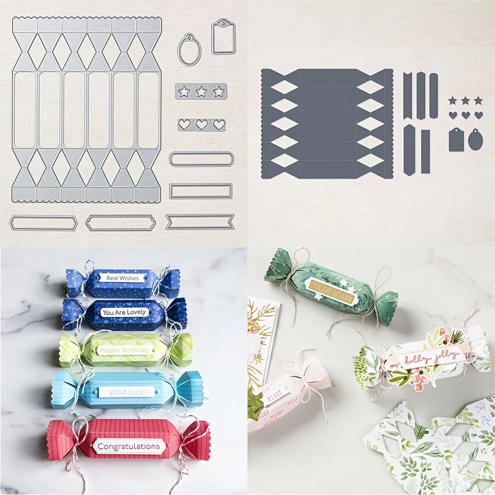 3D-Foldable-Candy-Box-Metal-Cutting-Dies-Mini-Tag-Die-Cut-Mould-Knife ...