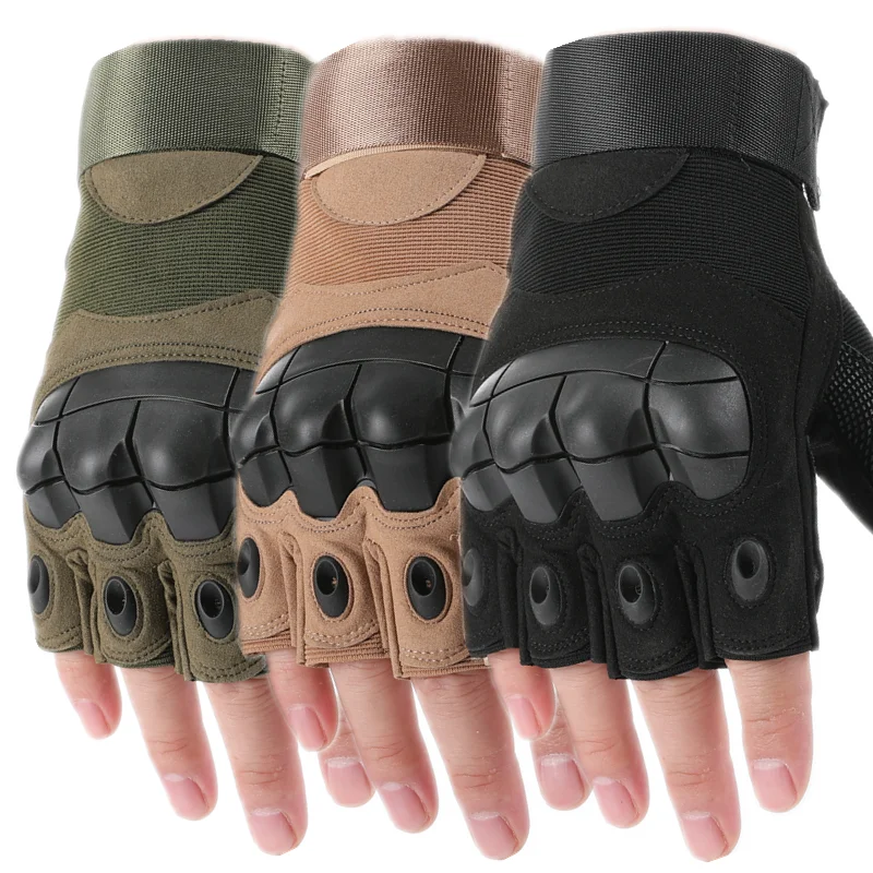 Tactical Half Finger Gloves Military | Half Finger Tactical Gloves Men - Half Finger - Aliexpress
