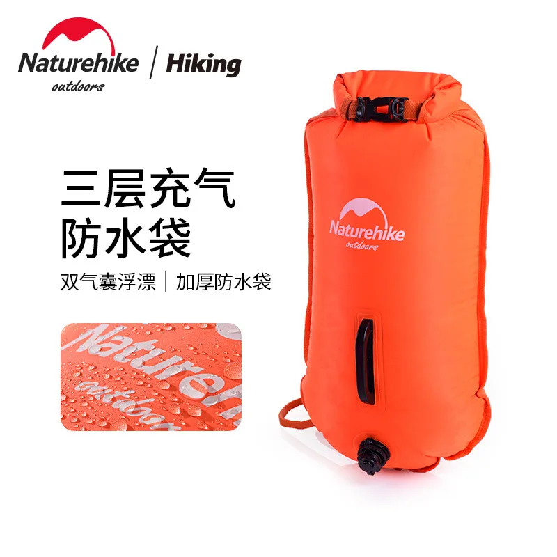 Naturehike 28L Inflatable Waterproof Swimming Bag Swimming Flotation ...