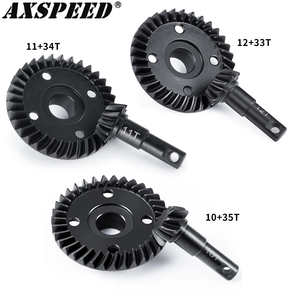 AXSPEED-Differential-Axle-Steel-Gears-Helical-Gear-10-35T-11-34T-12-33T ...