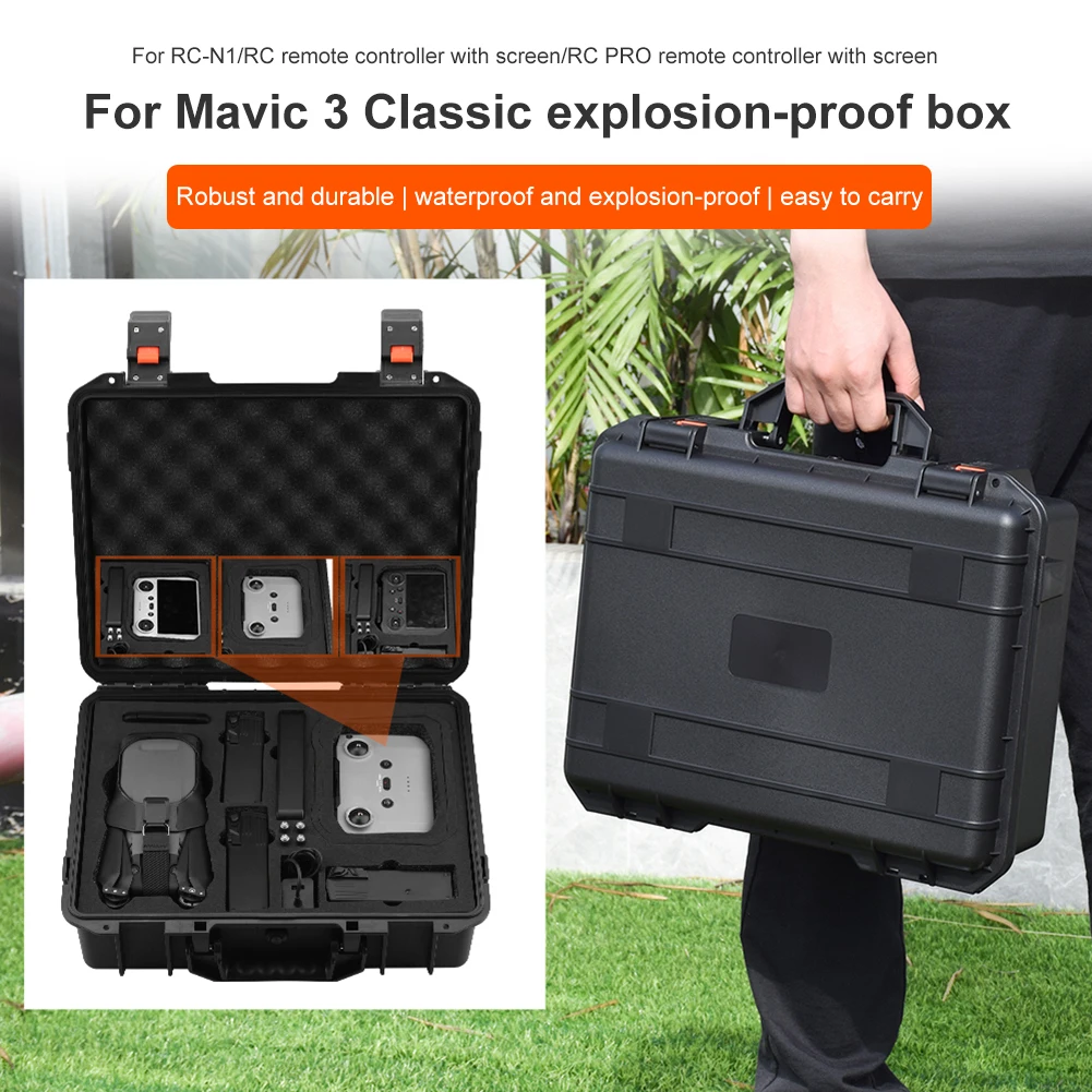 Explosion-proof-Box-Hard-Shell-Storage-Box-Organizer-for-Mavic-3 ...