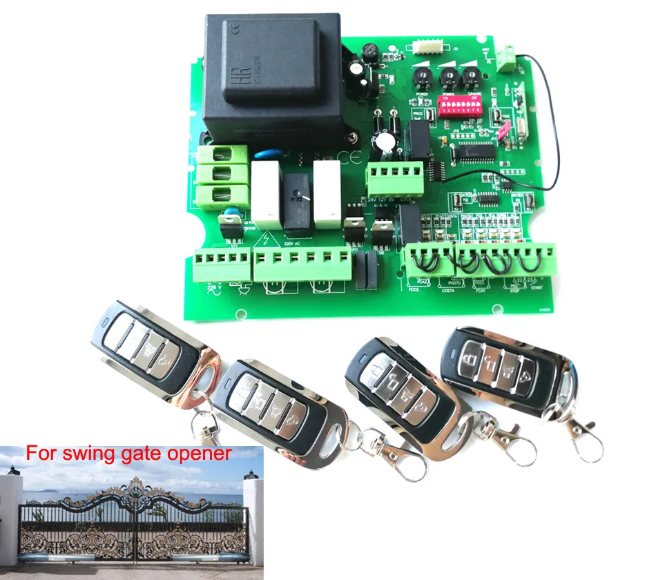 110V-or-220V-PCB-Card-Board-for-Automatic-Double-Arms-Swing-Gate-Opener ...