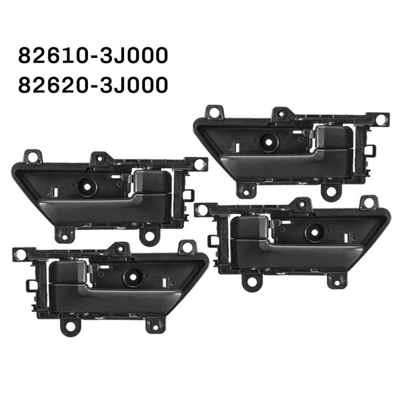 4Pcs-Car-Interior-Door-Handle-Left-Right-Side-For-Hyundai-Veracruz-Ix55 ...