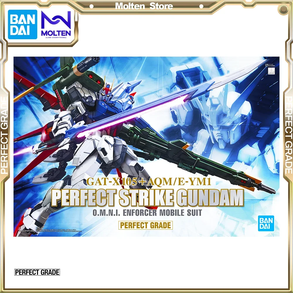 BANDAI-Original-PG-1-60-Perfect-Strike-Gundam-Mobile-Suit-Gundam-seed ...
