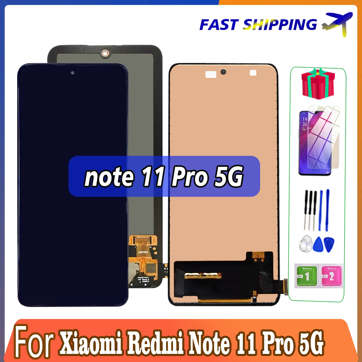 LCD for Xiaomi Redmi Note 11 Pro 2201116TG 2201116TI Lcd Display Touch Screen for Redmi Note 11 ...