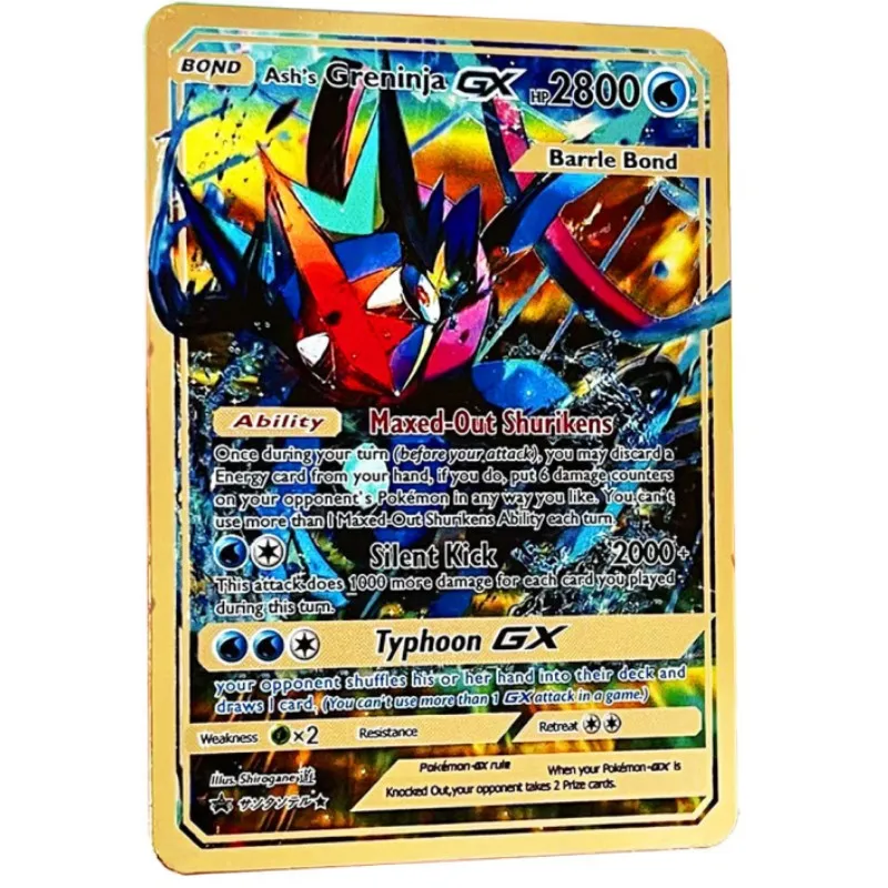 M Ash Greninja Gx Gmax Vmax Gigantamax Ex Pokemon Card, 60% OFF