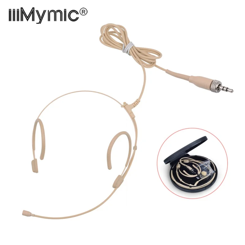 Upgrade-Version-Electret-Condenser-Headworn-Headset-Microphone-3-5mm ...
