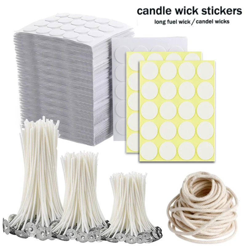 New-Candle-Wick-Stickers-Adhesive-Heat-Resistance-Foam-Double-sided ...