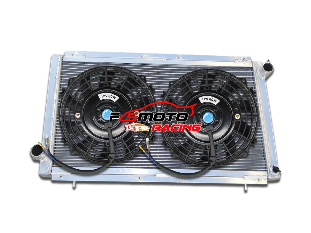 Aluminum Radiator + Fans For Subaru Impreza WRX STI GC8/GF8 CHASSIS ...