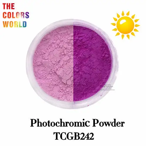 TCT-775 Photochromic Pigment Dye Powder For Color Changing Paint Indoor ...