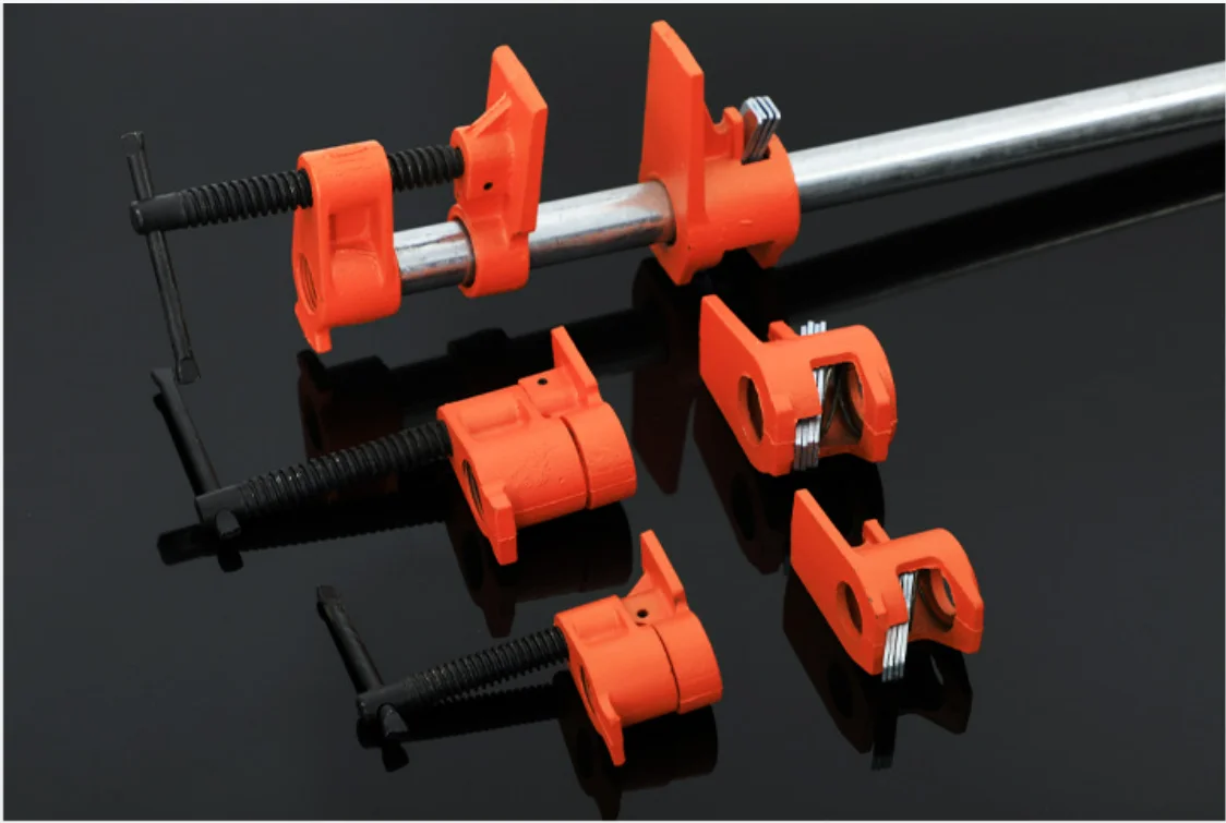 1-2-And-3-4-Inch-Pipe-Clamp-Woodworking-Wood-Gluing-Pipe-Clamp-Wood ...