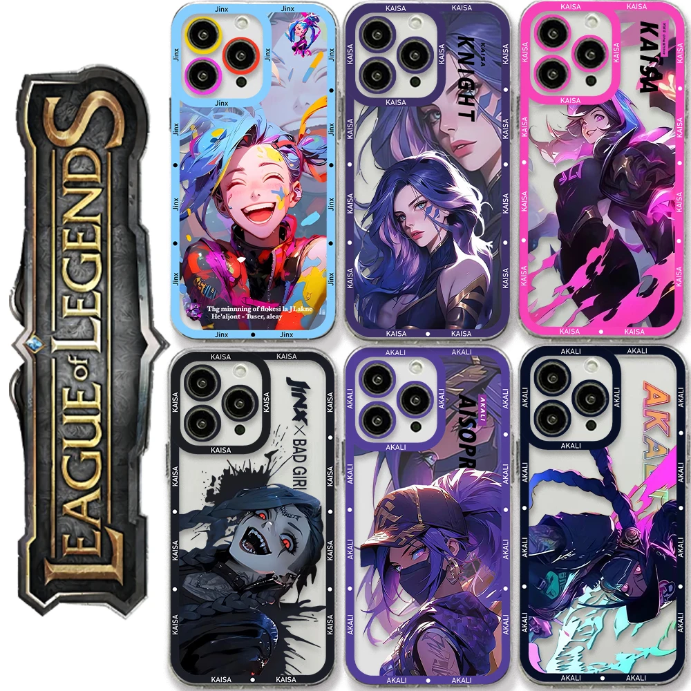 Funda-de-tel-fono-transparente-para-iPhone-15-14-13-12-11-Mini-Pro-Max ...