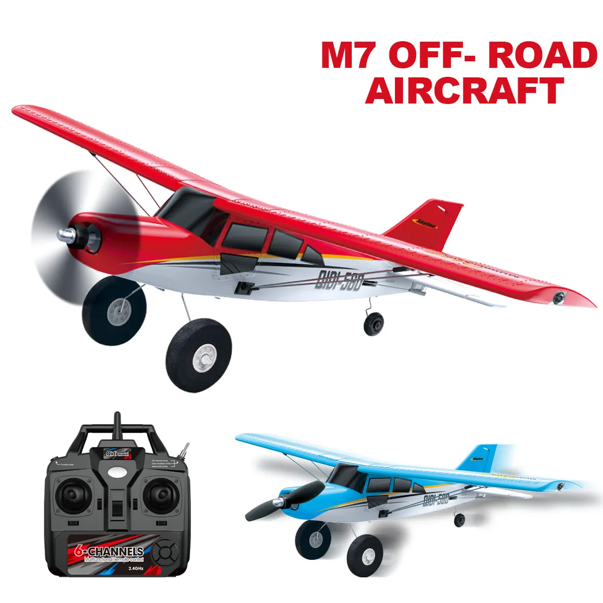 QIDI560-RC-Plane-Moore-M7-Off-road-4CH-Remote-Control-Airplane ...
