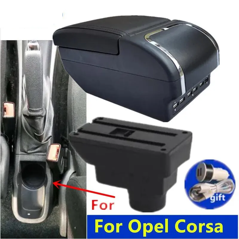 For Opel Corsa D Armrest box For Opel Corsa Car armrest Automobile ...